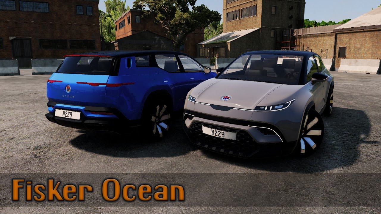 Мод Fisker Ocean для BeamNG.drive - YouTube