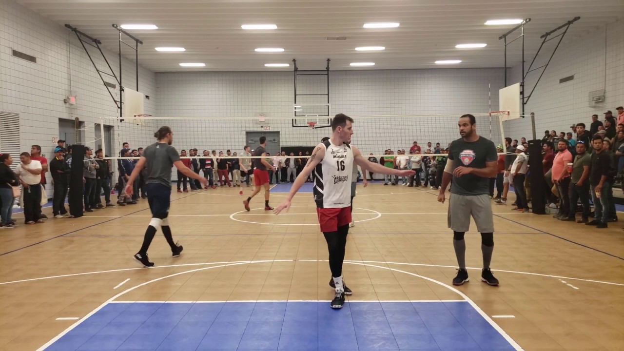 Volleyball PRO set#2 bruno, matt, jennings y tomás VS Kyle radde, Angel ...