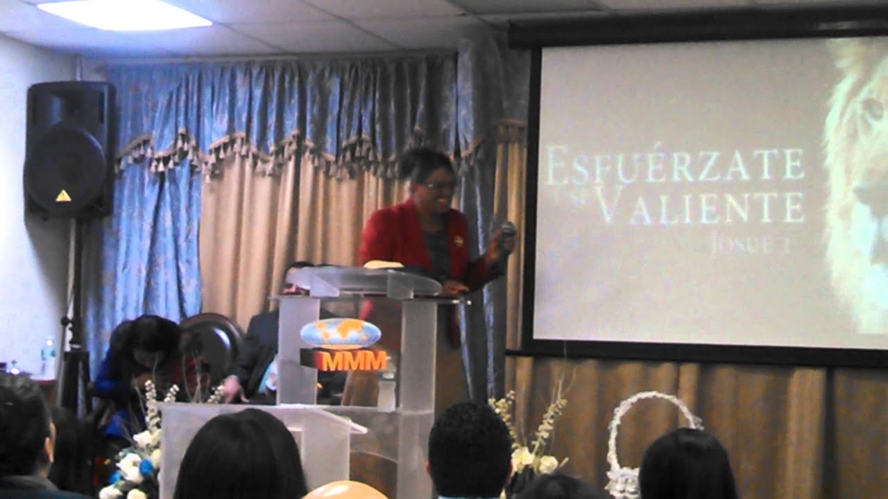 Raquel Comas en Iglesia de Bloklin 2 del Presbistero Benito Green Parte ...