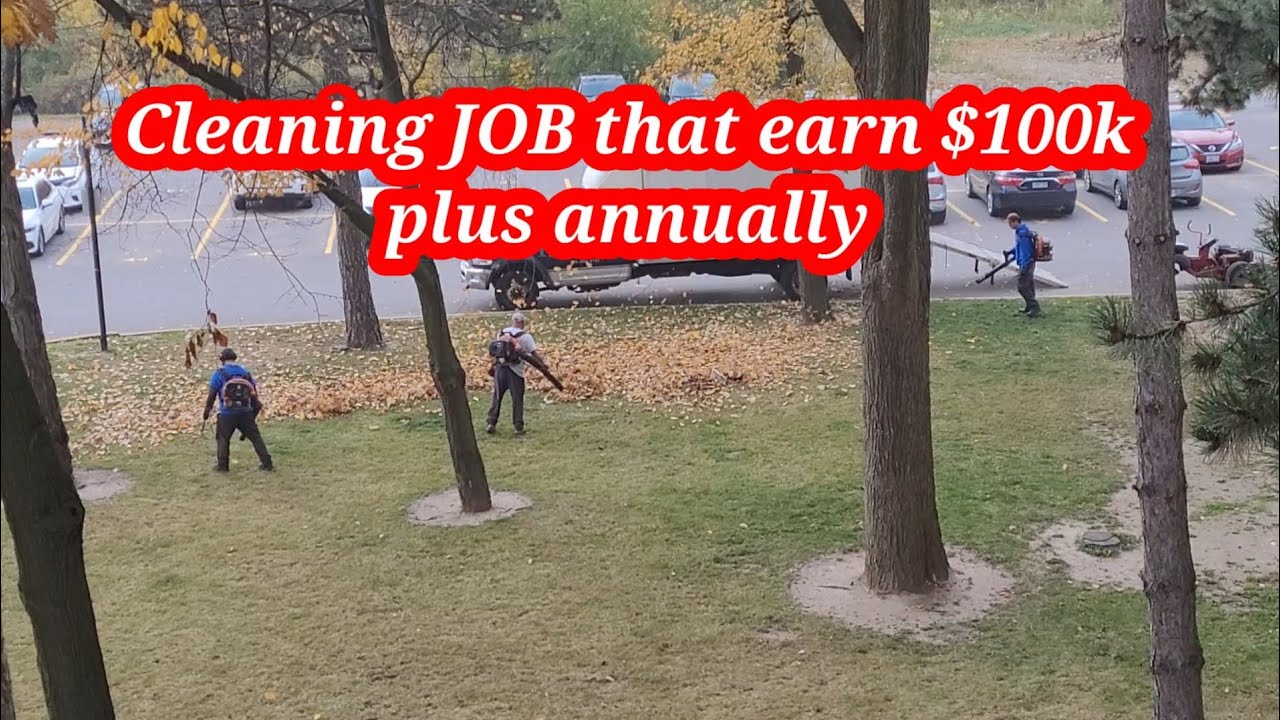 A Cleaning JOB that Earned 100k Plus Dollars a Year / Deganztv/Canada ...
