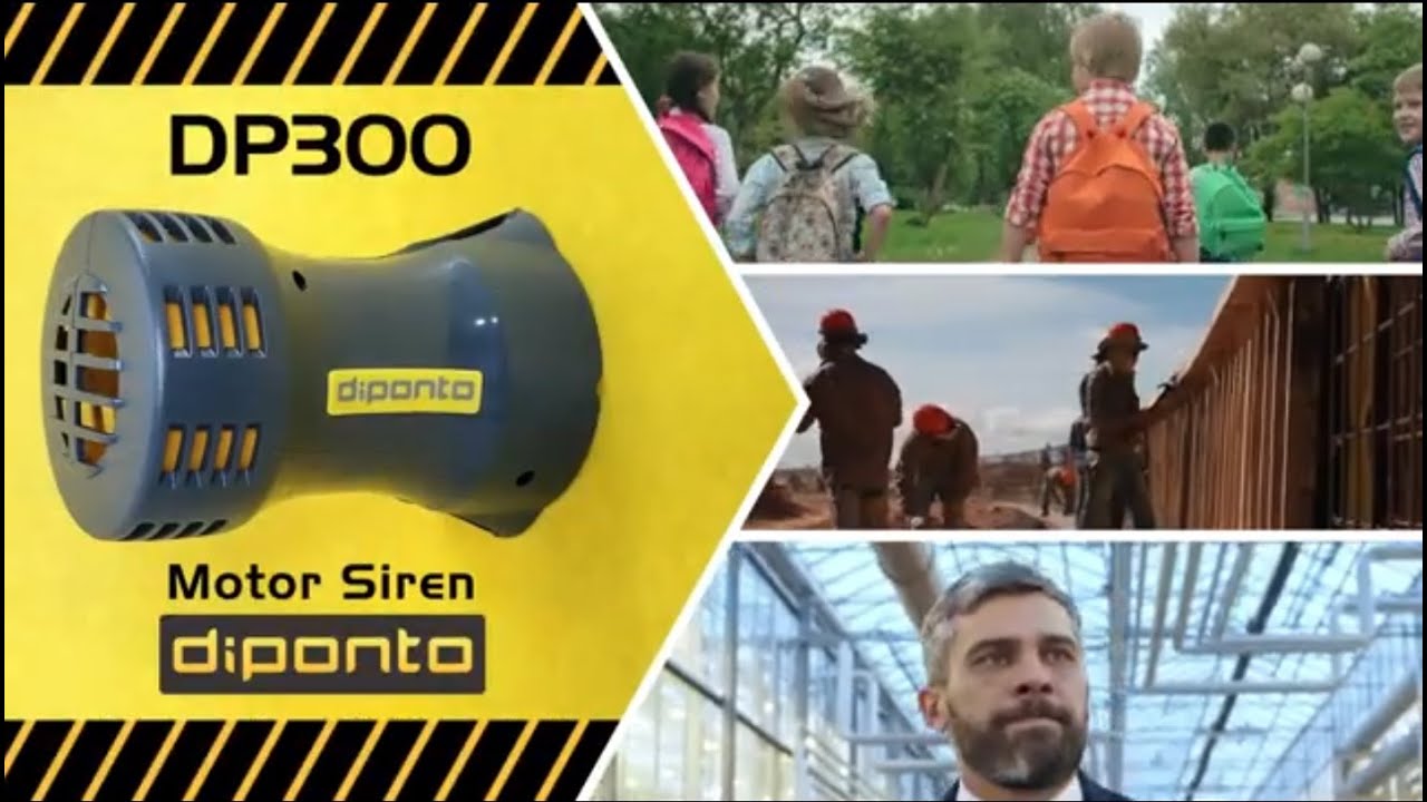 Diponto DP300 Motor Siren 2020 - YouTube