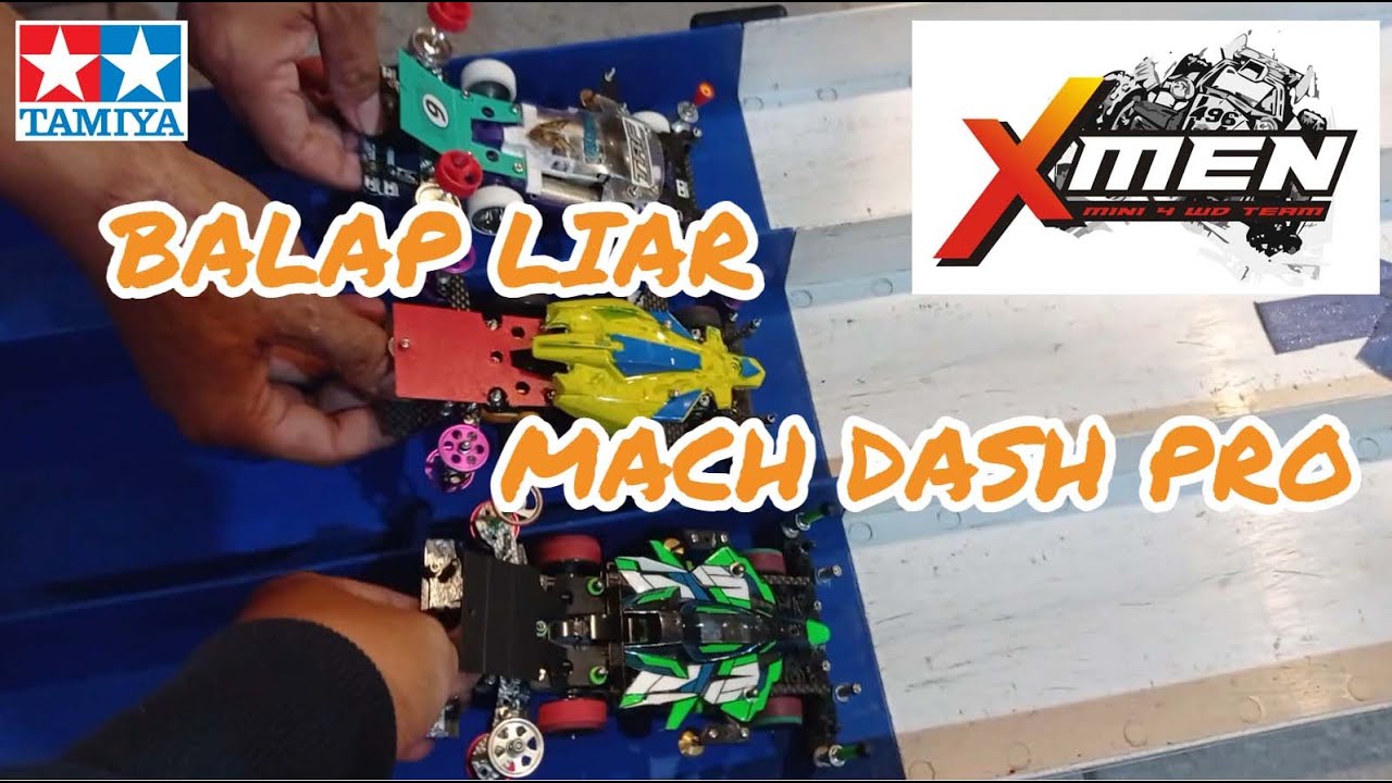 BALAP LIAR TAMIYA STO, Mach Dash Pro - YouTube