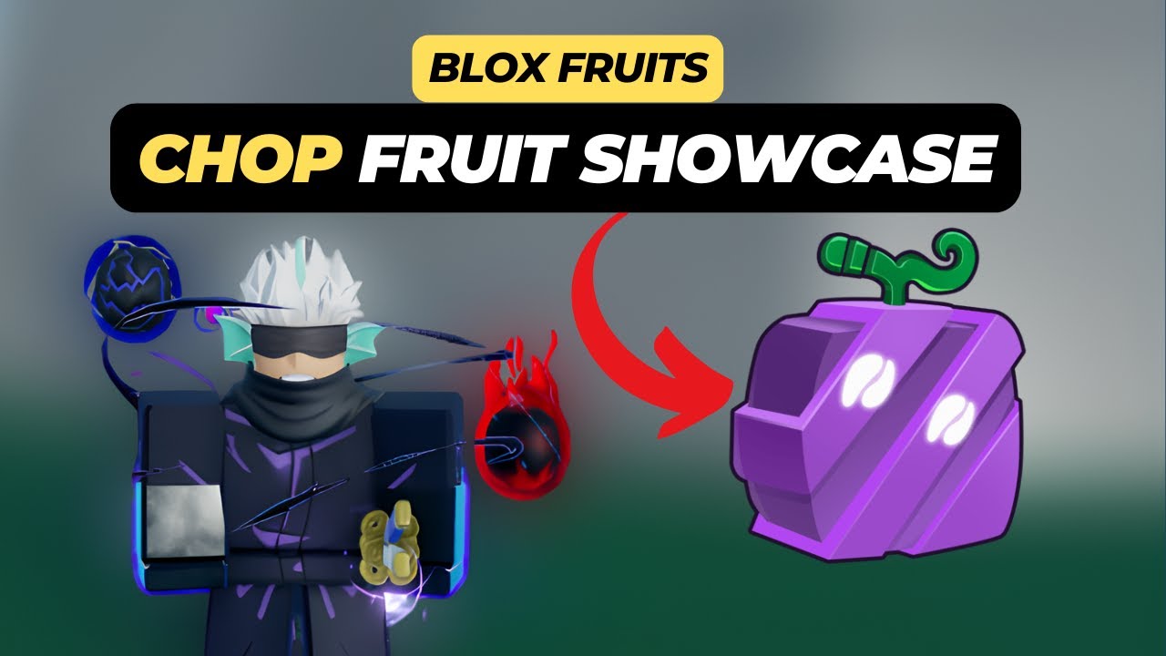 Chop Fruit Showcase - Blox Fruits - YouTube