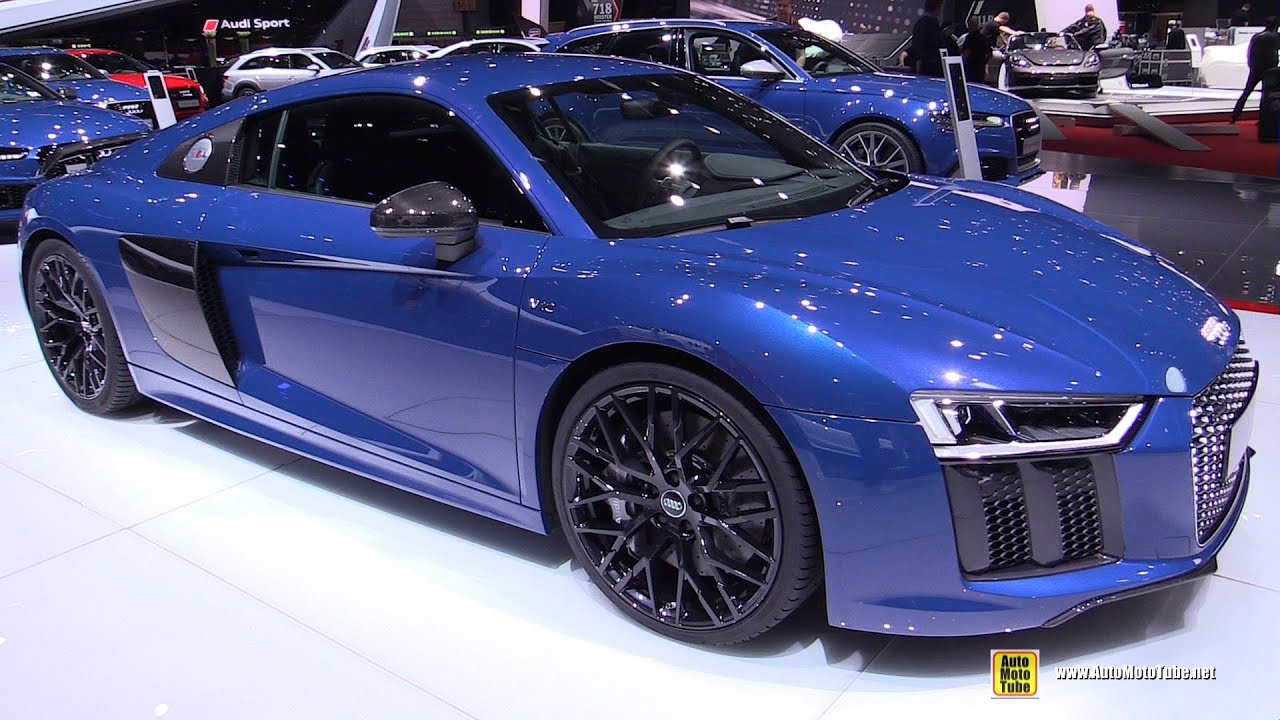 2016 Audi R8 V10 Plus - Exterior and Interior Walkaround - 2016 Geneva ...