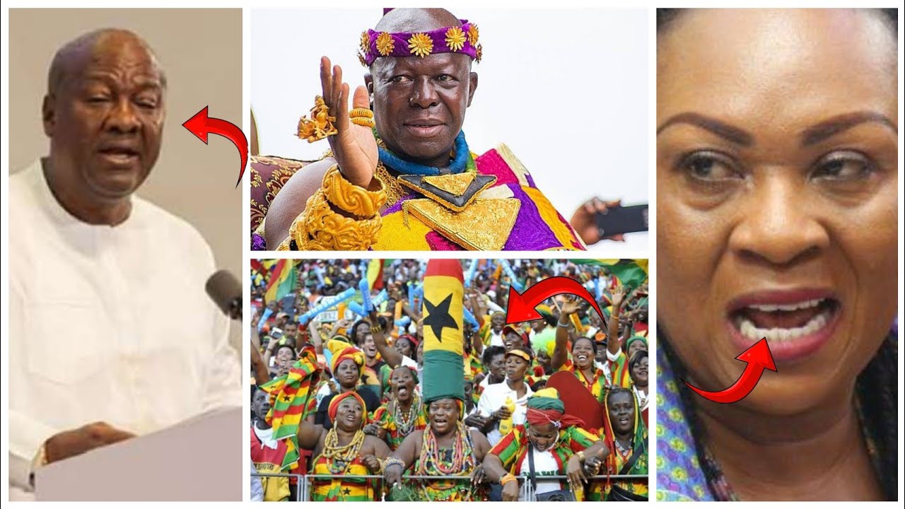 Waw John Mahama won ashanti after massive tour? Otumfour is happy👍Hawa ...