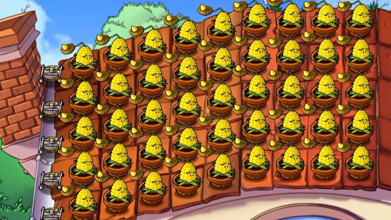 full kernel-pult vs all zombie || plants vs zombie - YouTube