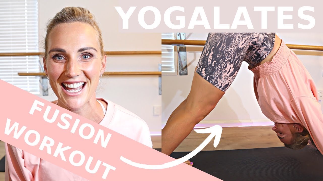 YOGALATES // Pilates & Stretch Fusion Workout - YouTube