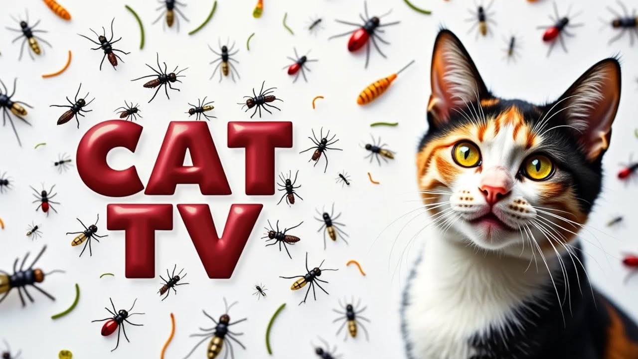 CAT Games | Ultimate Bug Chase for Cats | 4K HDR 🐛🦋🐞 - YouTube