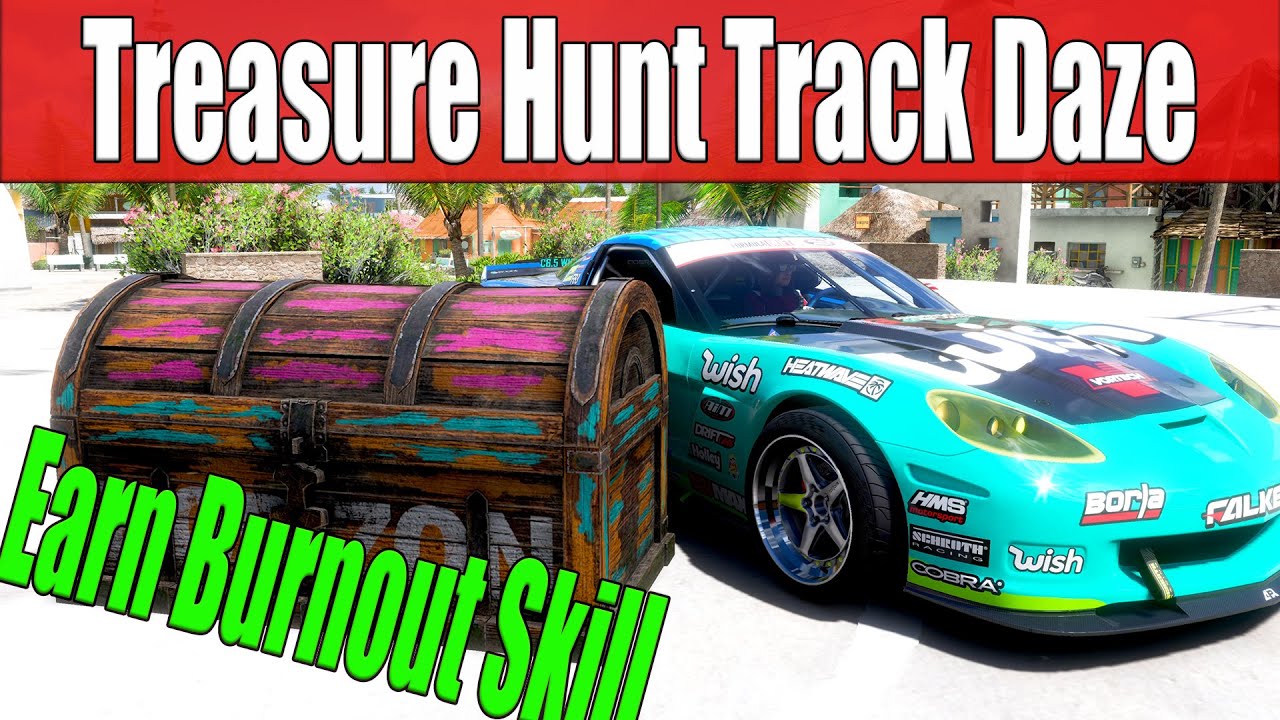 Forza Horizon 5 Treasure Hunt Track Daze - Earn Burnout Skill in Test ...