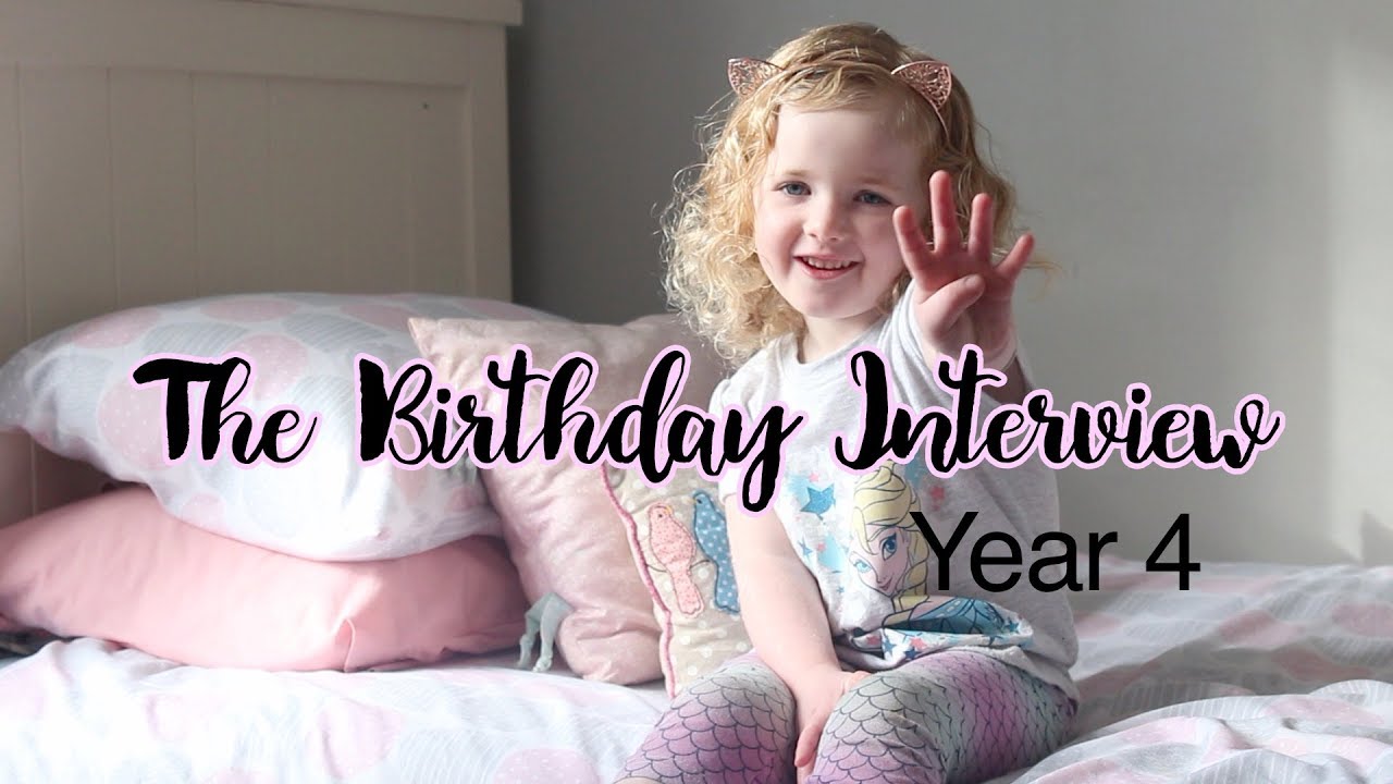 The Birthday interview | Year 4 - YouTube