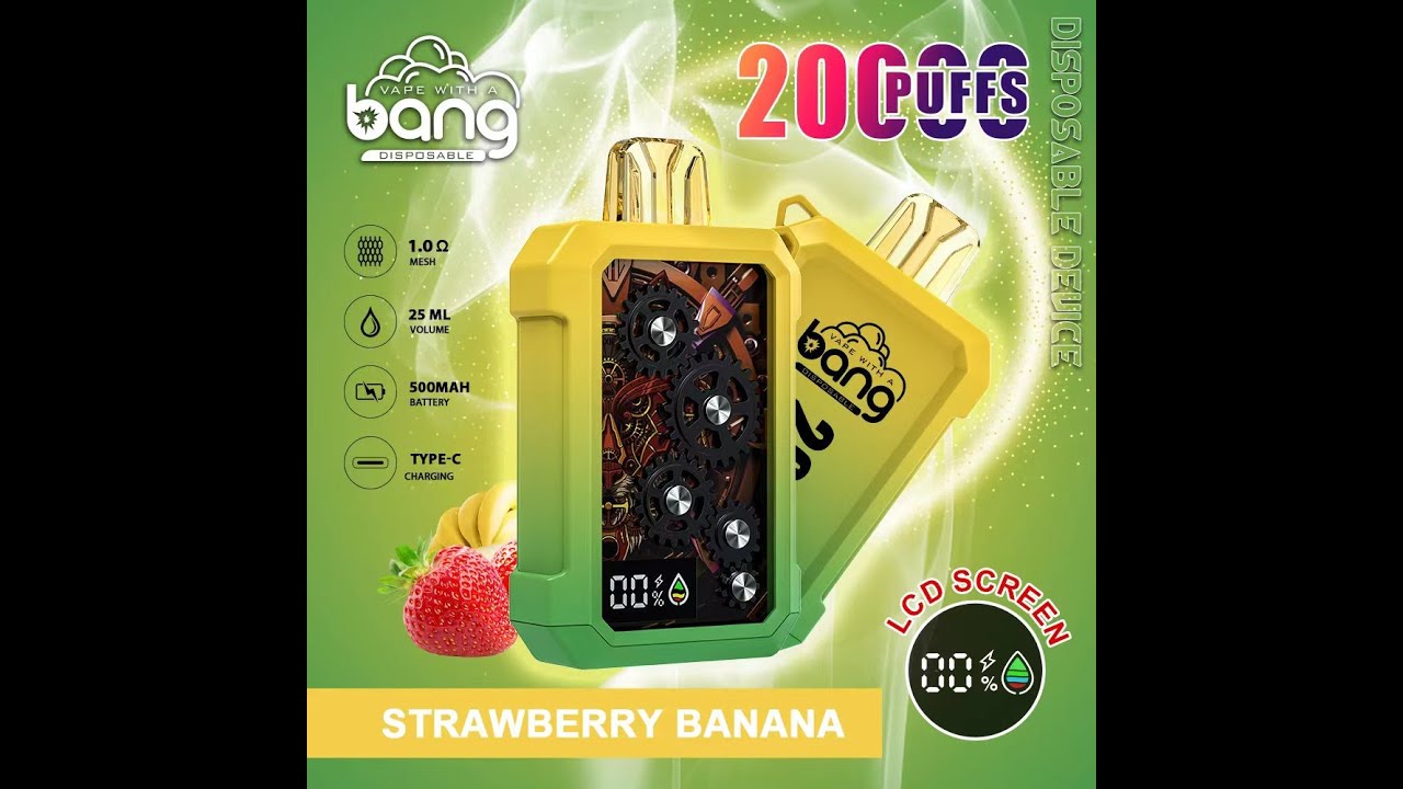 Bang Gear Wheel 20000 Puffs - Simor Tech - YouTube