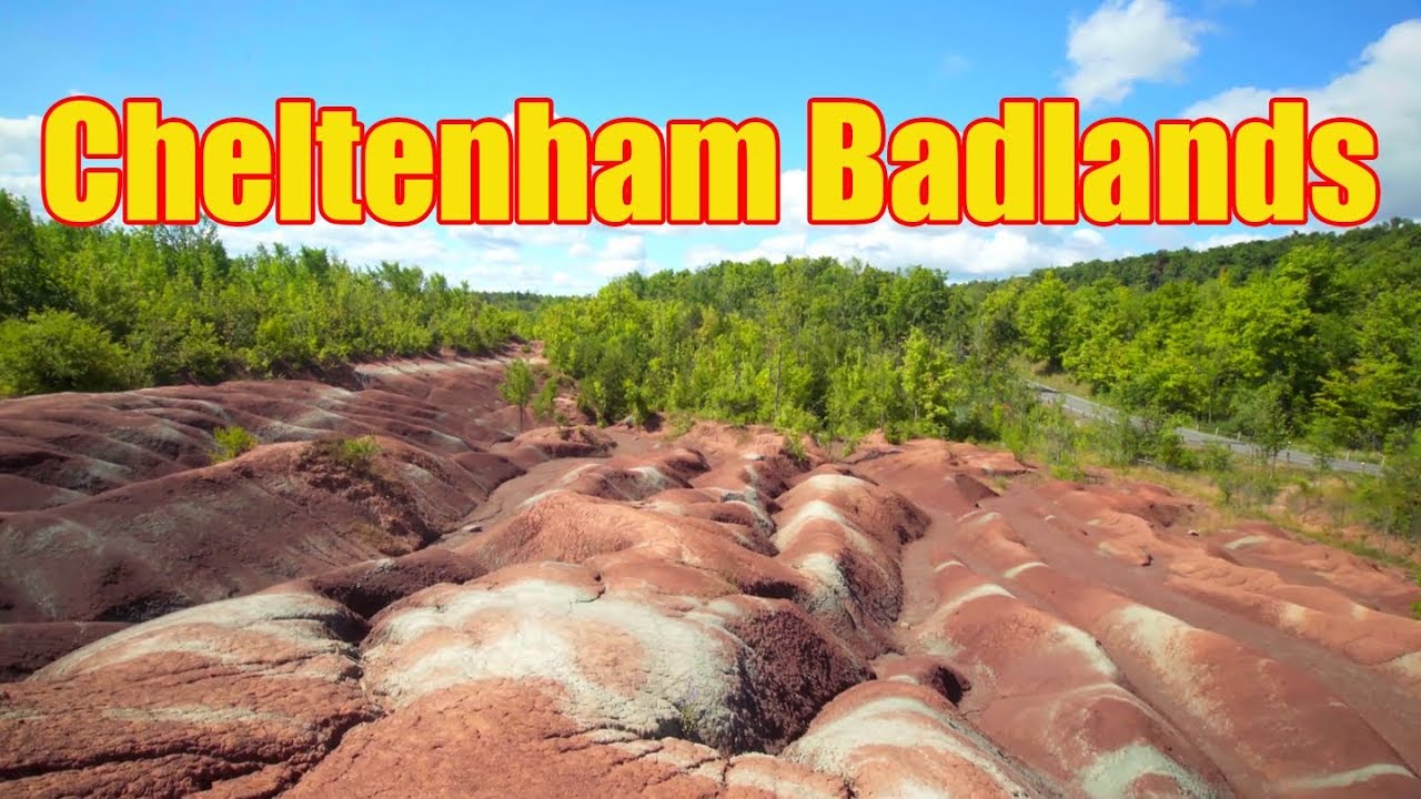 Cheltenham Badlands, Caledon, Ontario - YouTube