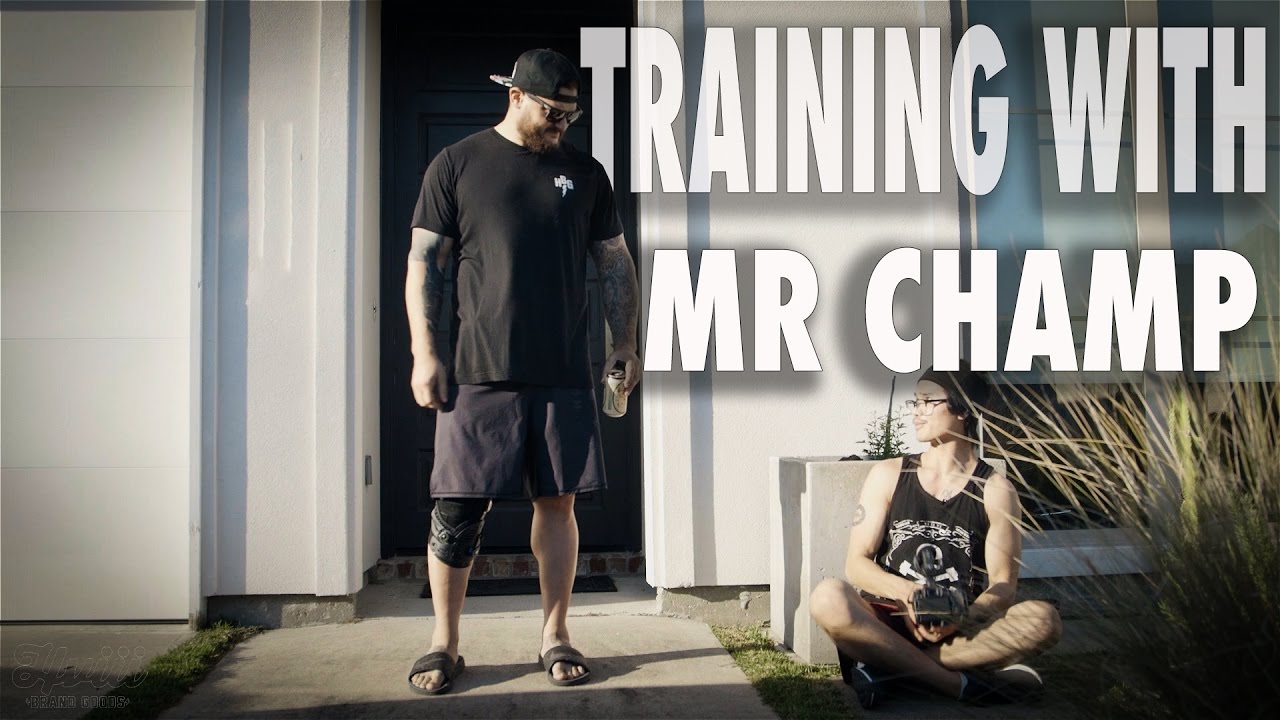 TRAINING WITH MR CHAMP - AFTER HOURS CREW STOPPED IN - YouTube