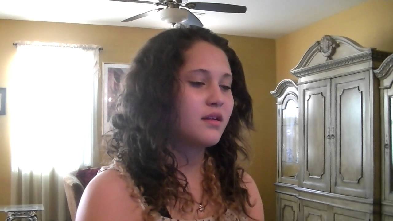 Say Something - Athena Creese - Age: 12 - YouTube