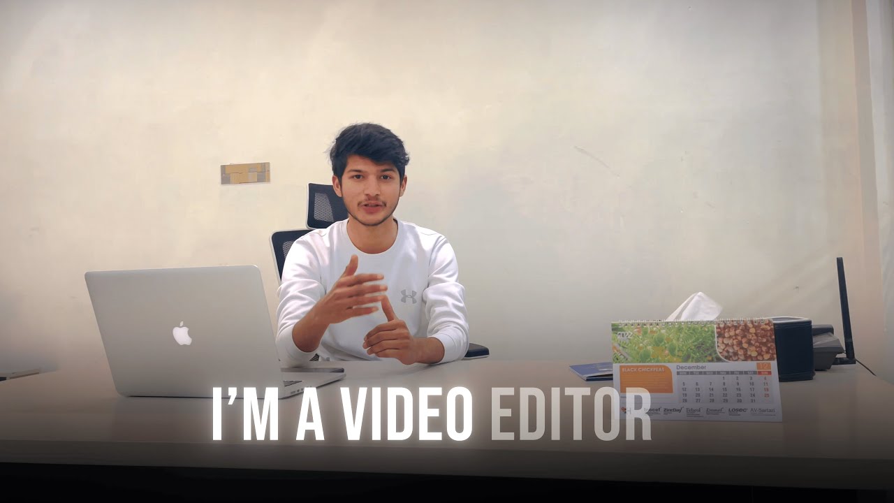 My Introduction Video As a Video editor! - YouTube