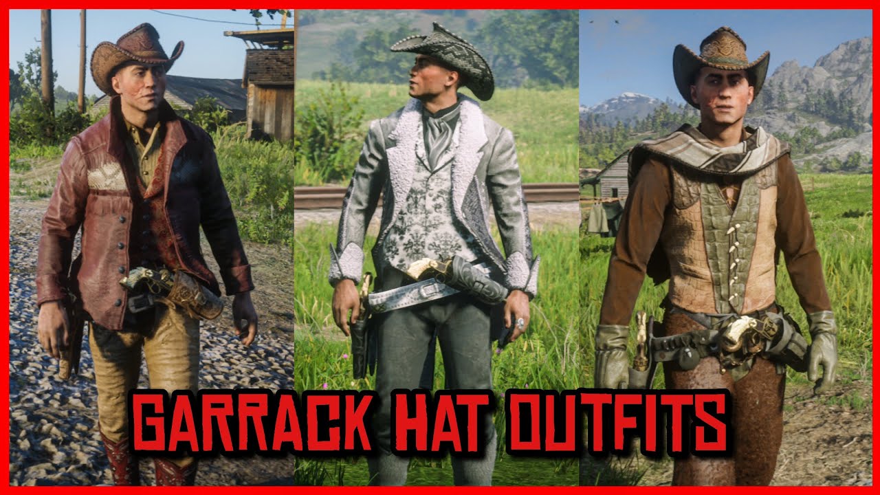 Red Dead Online Garrack Hat Outfits [ Requested Outfits #279 ] - YouTube