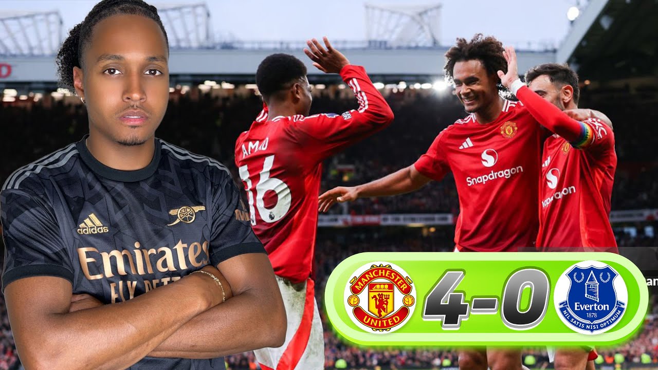 🚨MAN UNITED 4-0 EVERTON | DIALLO MAN OF THE MATCH 💥ZIRKZEE BRACE‼️ - YouTube