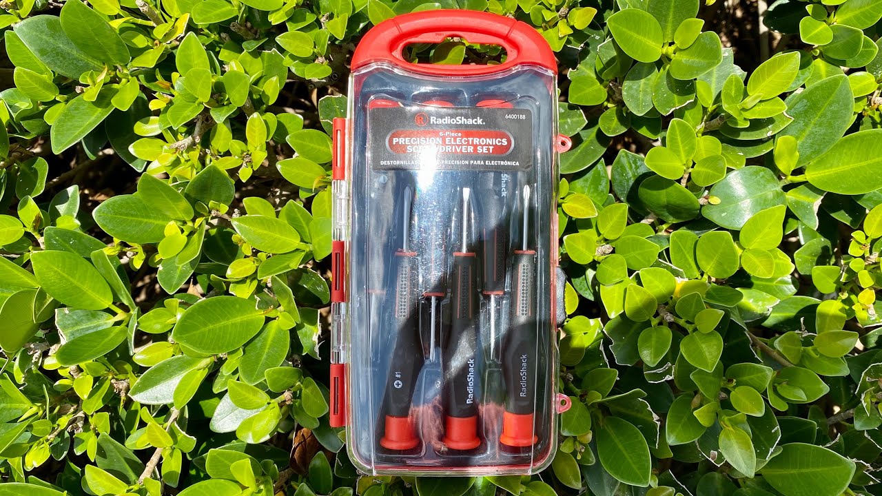 Retro? RadioShack 6 Piece Precision Electronics Screwdriver Set Look ...