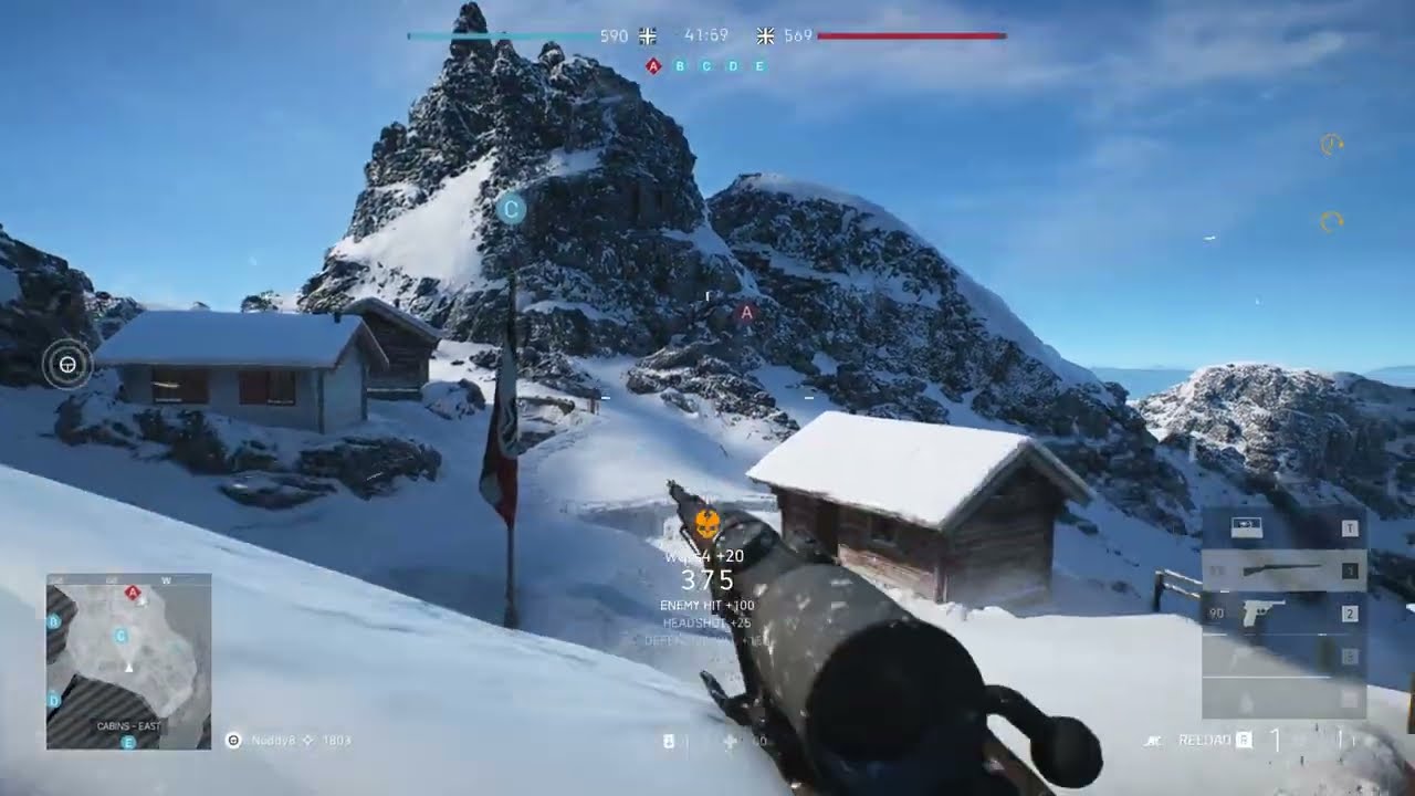 Battlefield 5 still Slaps in 2023 | Sniping in Snowy Peaks | Tank ...