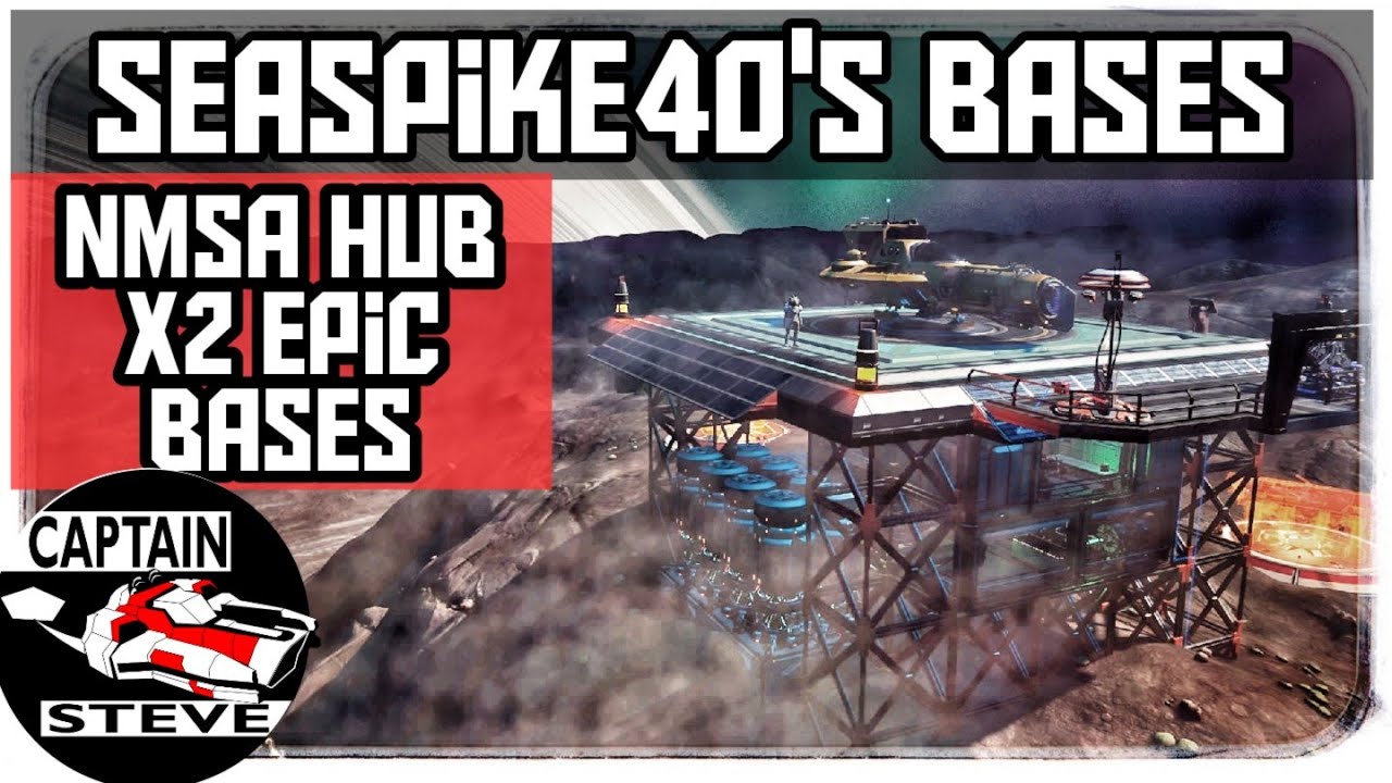 NMSA Hub SeaSpike40's Bases | Indium Mine | Gallion | Captain Steve No ...