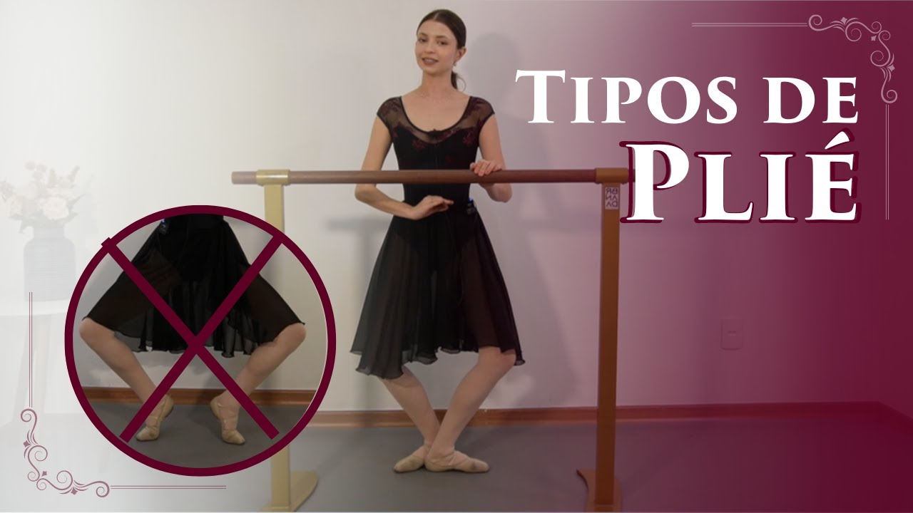 TIPOS de PLIÉ - Demi plié e grand plié - YouTube