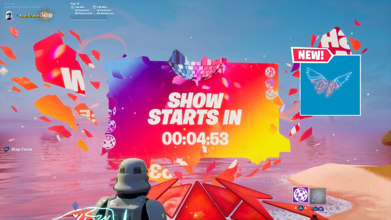 *FULL* Fortnite Concert Gameplay (Deadmau5, Dillon Francis, Steve Aoki ...