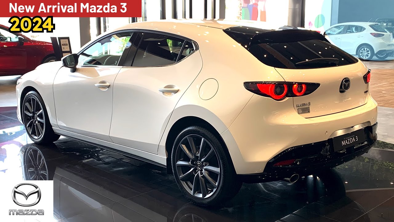 New 2024 Mazda 3 (1.5L) Luxury Sedan - New Arrival Exterior and ...