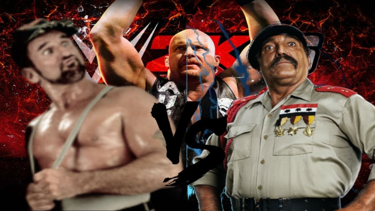 WWE 2K16 Butch vs General Adnan - YouTube