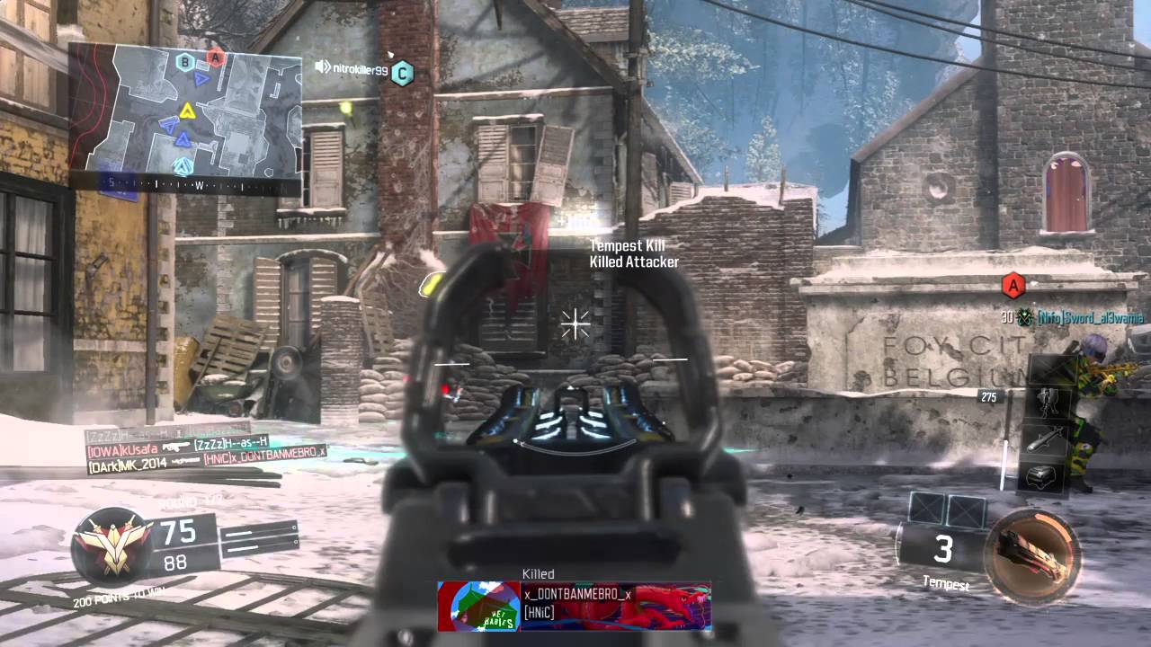 Call of Duty: Black Ops III 3 BO3_Tempest (Quad feed+Frenzy Kill) - YouTube