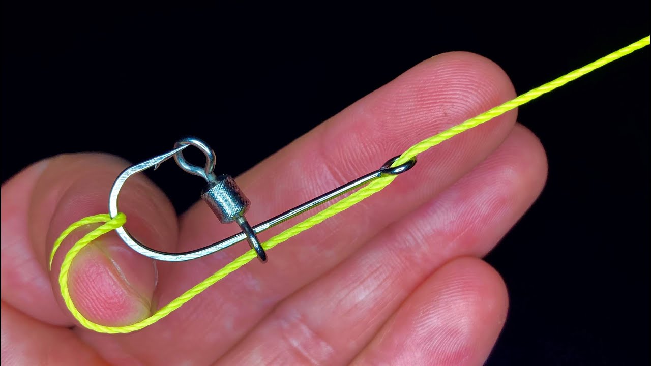 How to tie the Uni Knot! (strongest fishing knot!) - YouTube