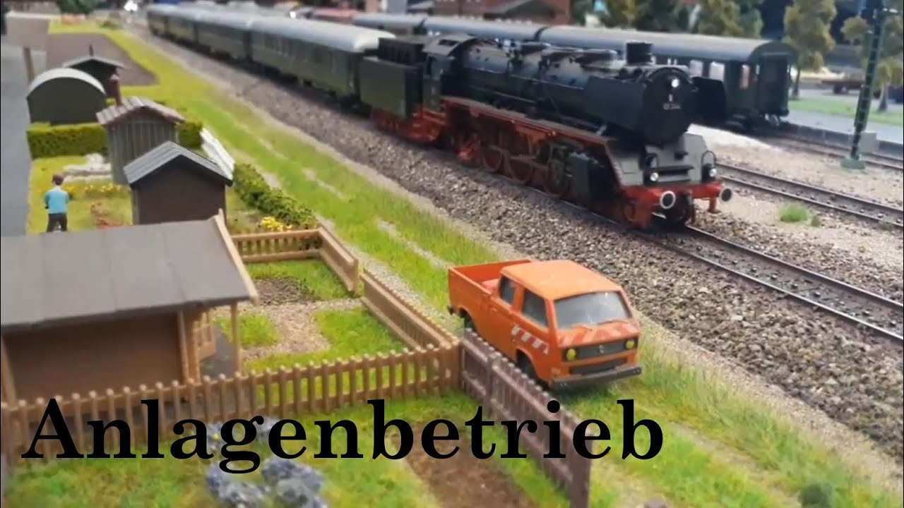 Märklin H0 Modellbahn - Großer Zugbetrieb am Bahnhof Horrem ...