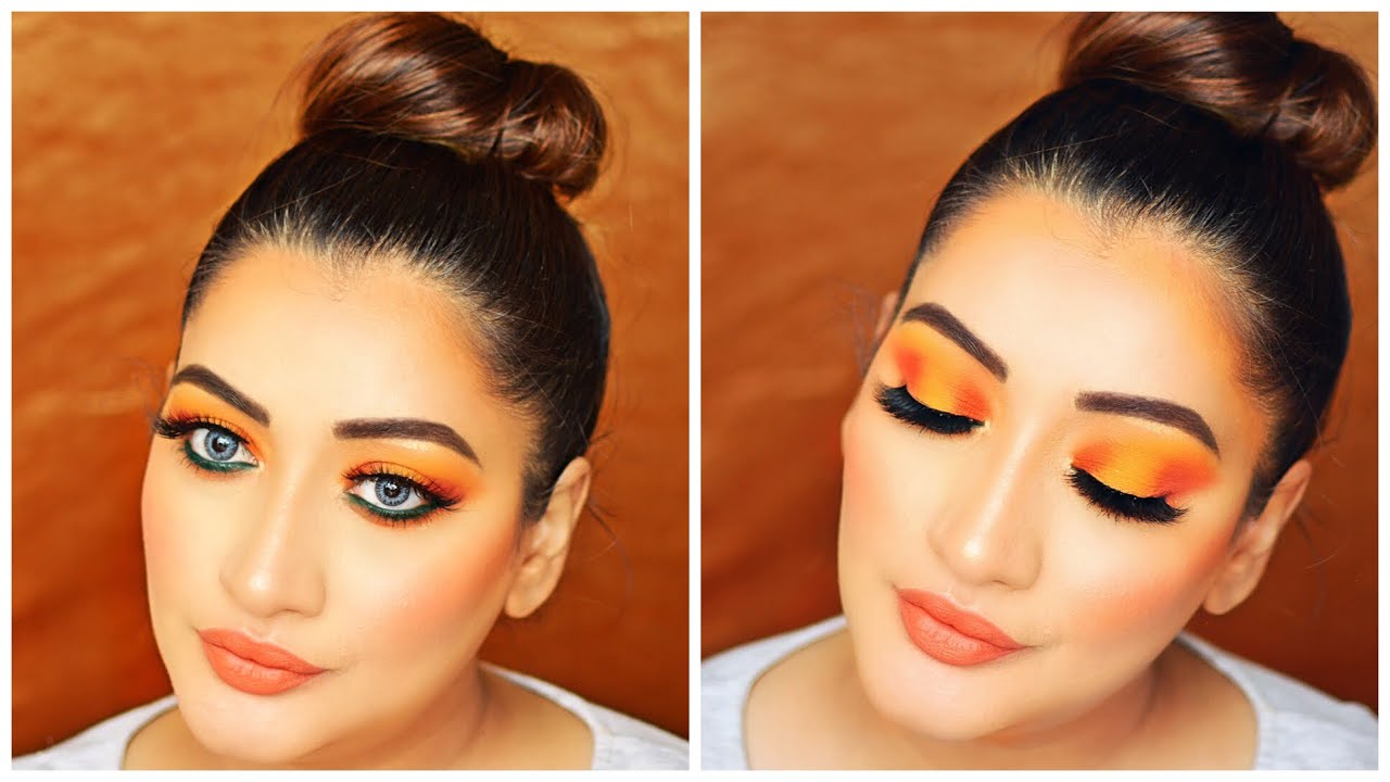 Get ready with me colorful makeup look | wearable colorful makeup ...