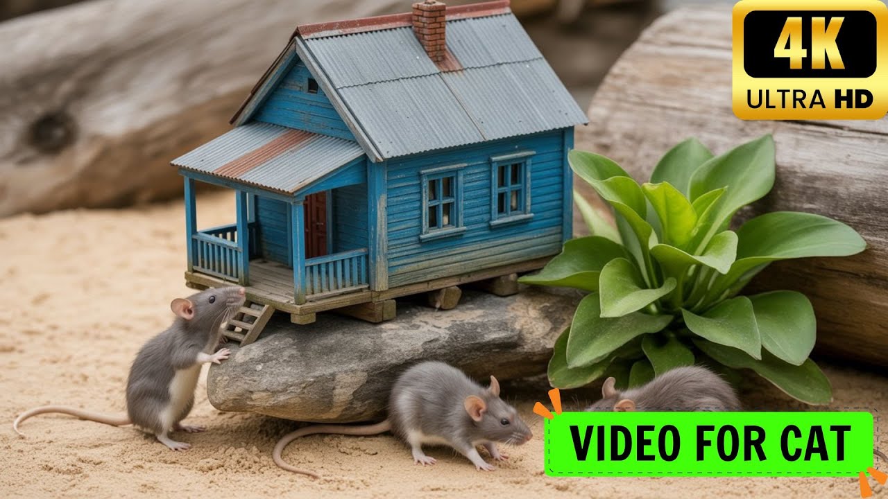 Cat TV Mouse: Real Mice in Rocky Mountain Maze – Holes, Hops & Hideouts ...