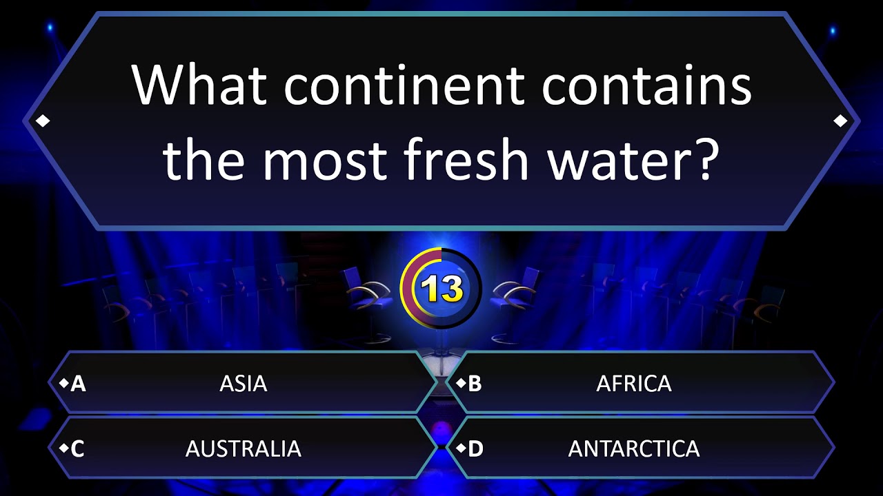 What continent contains the most fresh water? - YouTube