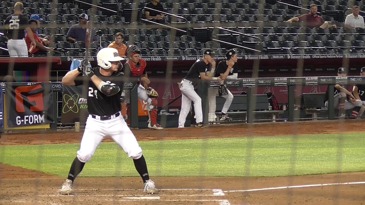 Cayden Wallace (6-11-2019) at the Perfect Game National Showcase ...