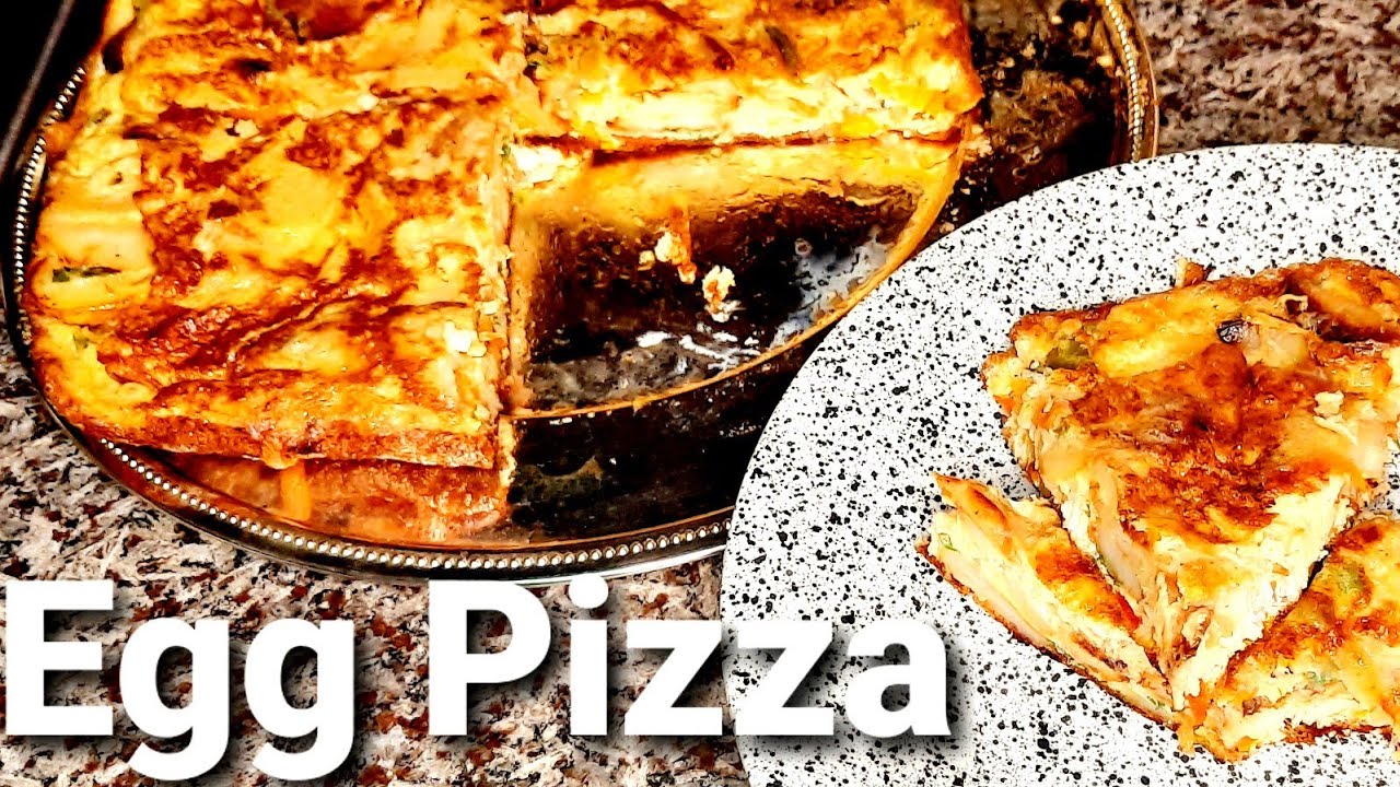 How To Make Egg Pizza//Easy Recipe - YouTube