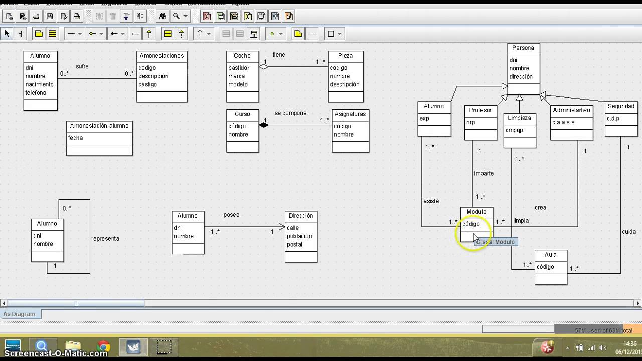 Parte II conceptos básicos modelado UML.Diagrama de clases. - YouTube