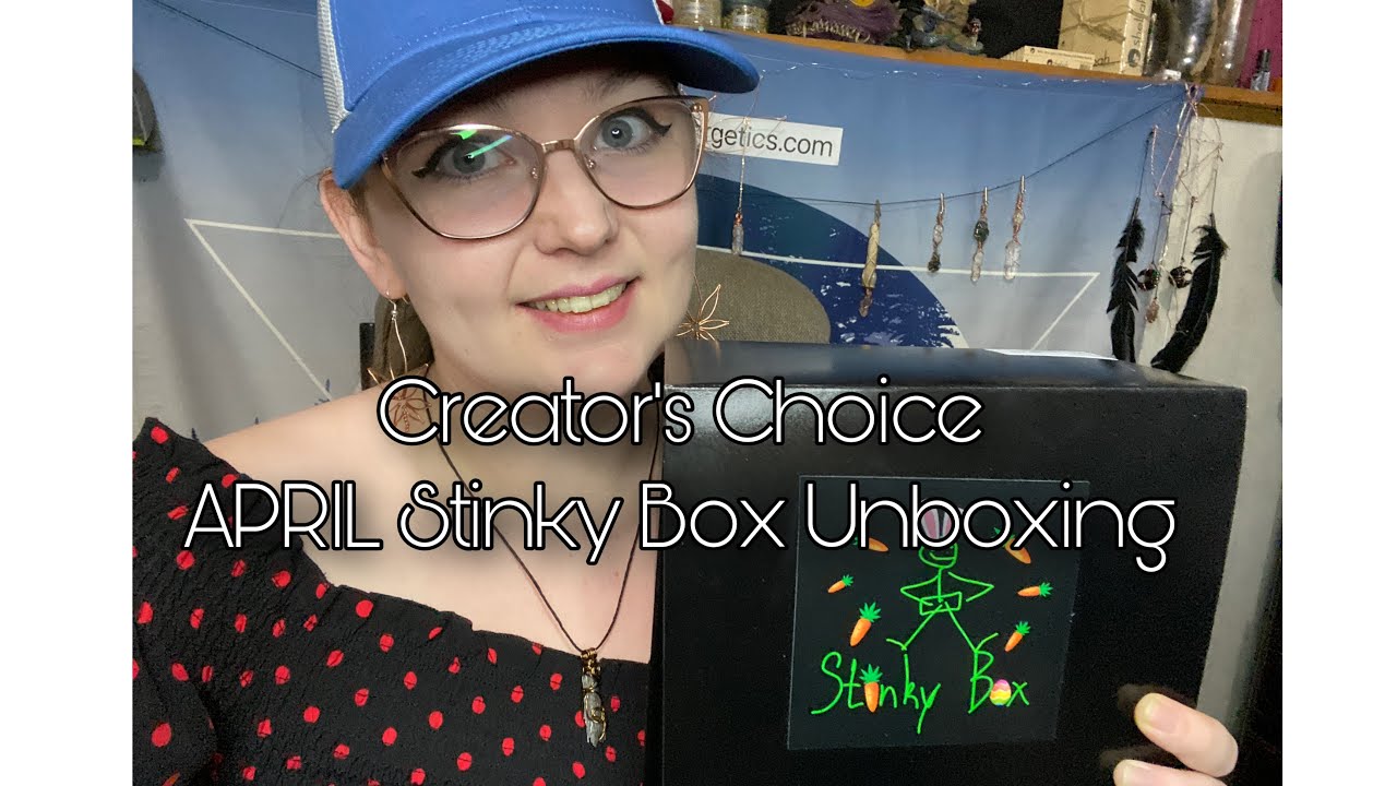 Unboxing Creator's Choice APRIL Stinky Box! - YouTube
