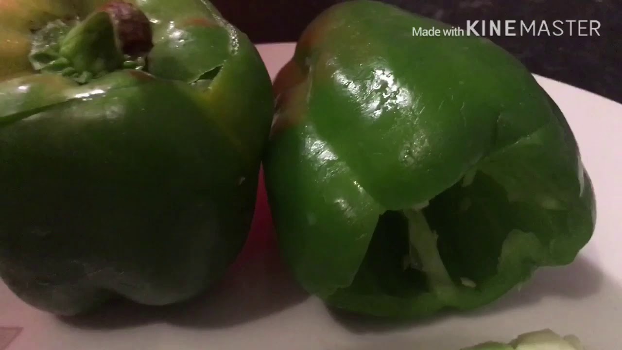 Bhari hoi Shimla Mirch | Filled Bell Peppers | Allah Malak Food - YouTube