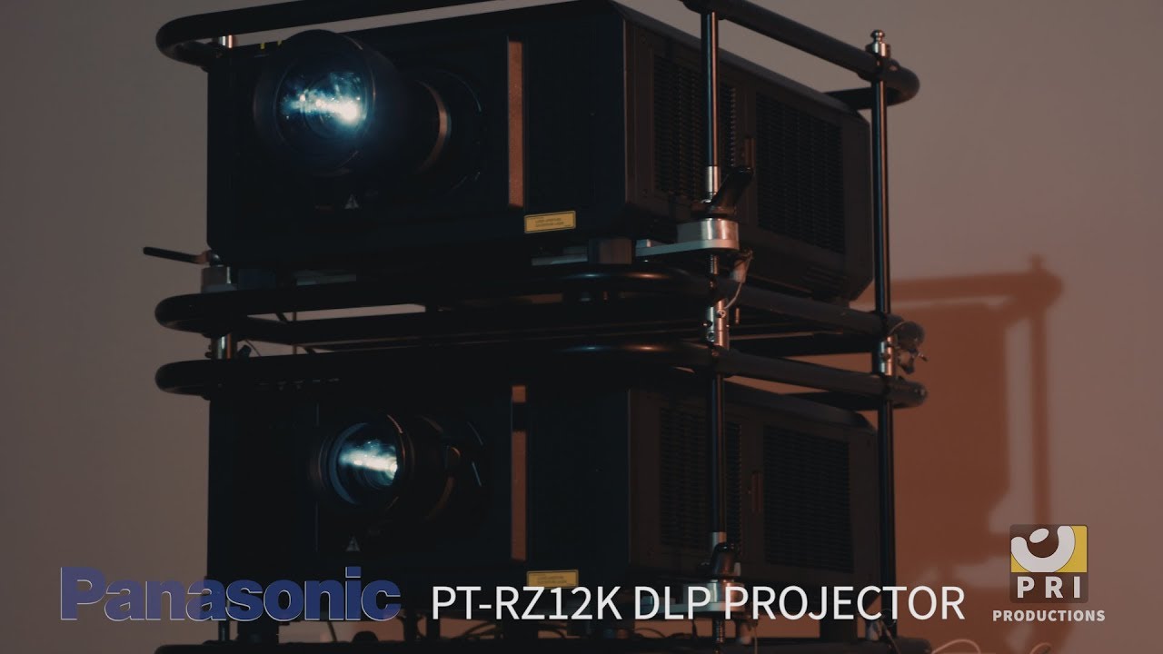 Panasonic PT RZ12K Projector - YouTube