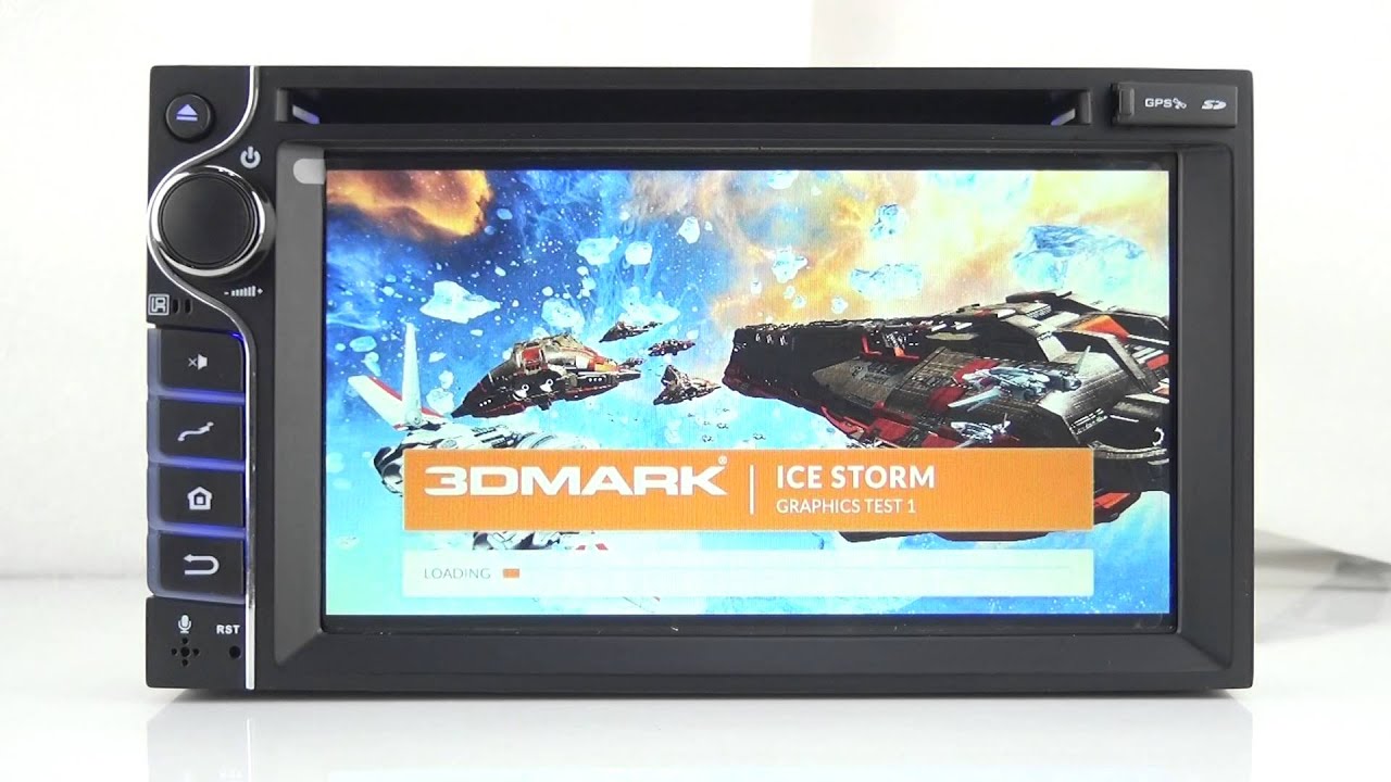 3DMark Test on Quad Core Android 4.4 Car Stereo - YouTube