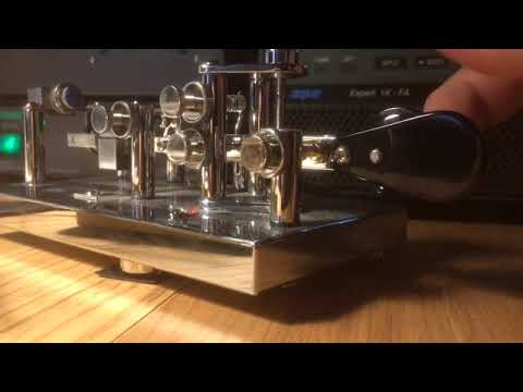 J36 Morse key by Alberto Frattini I1QOD - YouTube