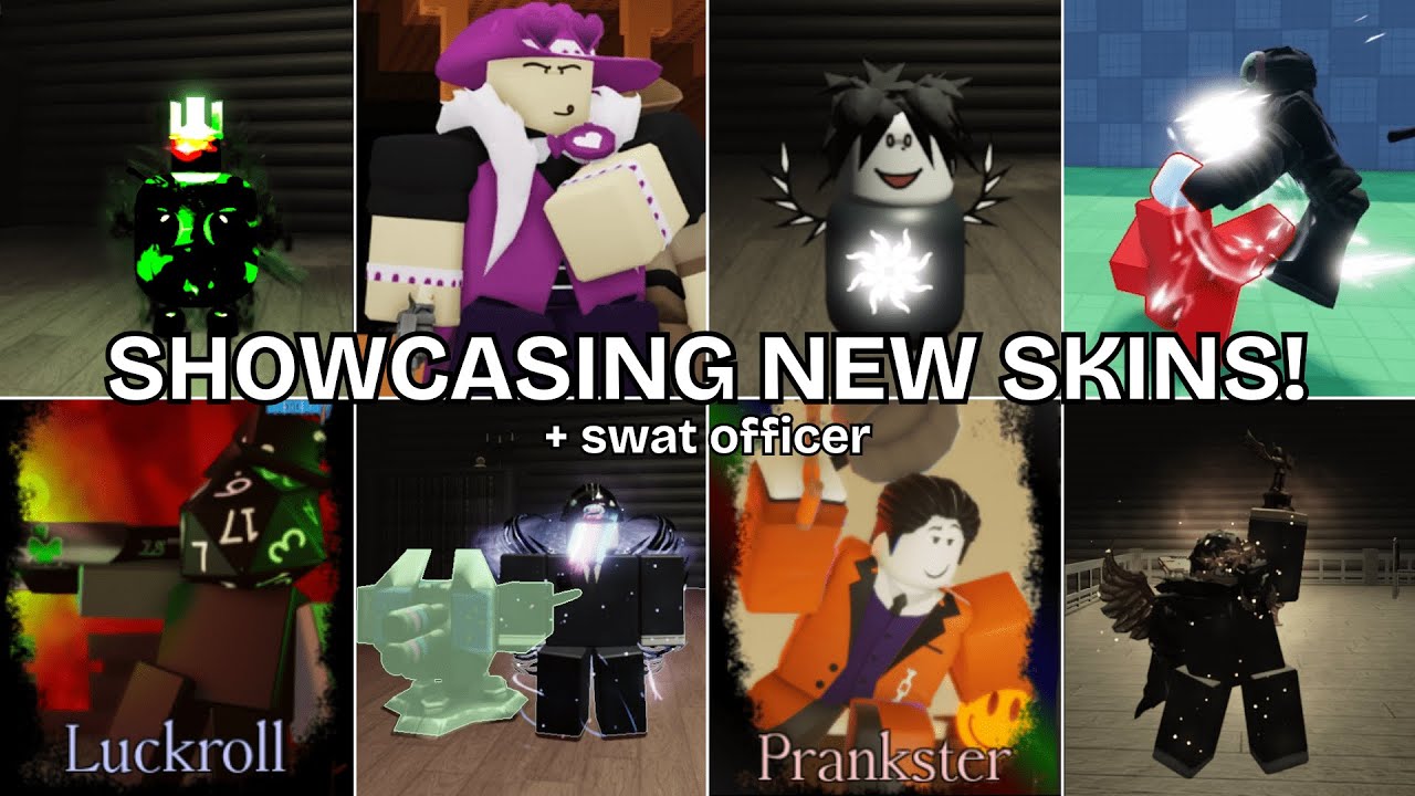 Showcasing New Dev Skins and Survivor Skins! | Roblox Forsaken - YouTube
