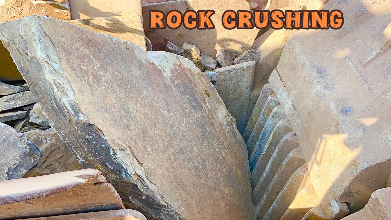 Satisfying Stone Crushing: From Boulders to Gravel"Epic Stone Crushing ...