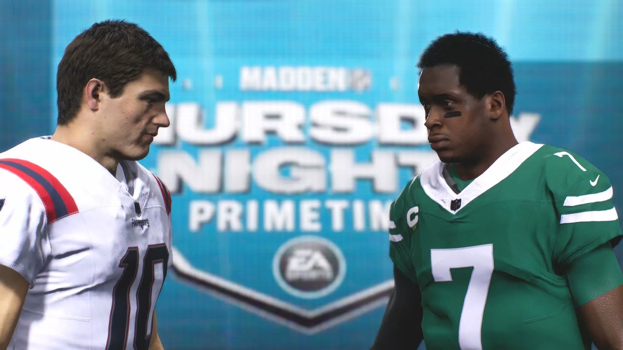 Madden NFL 25 - New England Patriots Vs New York Jets PS5 Drafted Teams ...