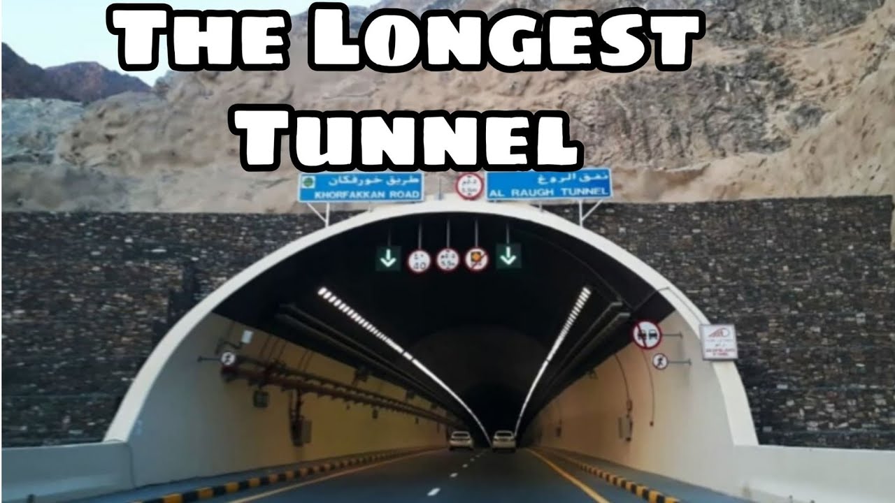 The Longest Tunnel | 5 Tunnels in Khorfakkan, UAE - YouTube
