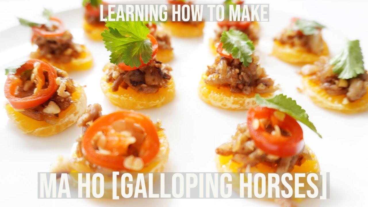I learn how to make Thai Galloping Horses (Pork with Fruits & Peanuts ...
