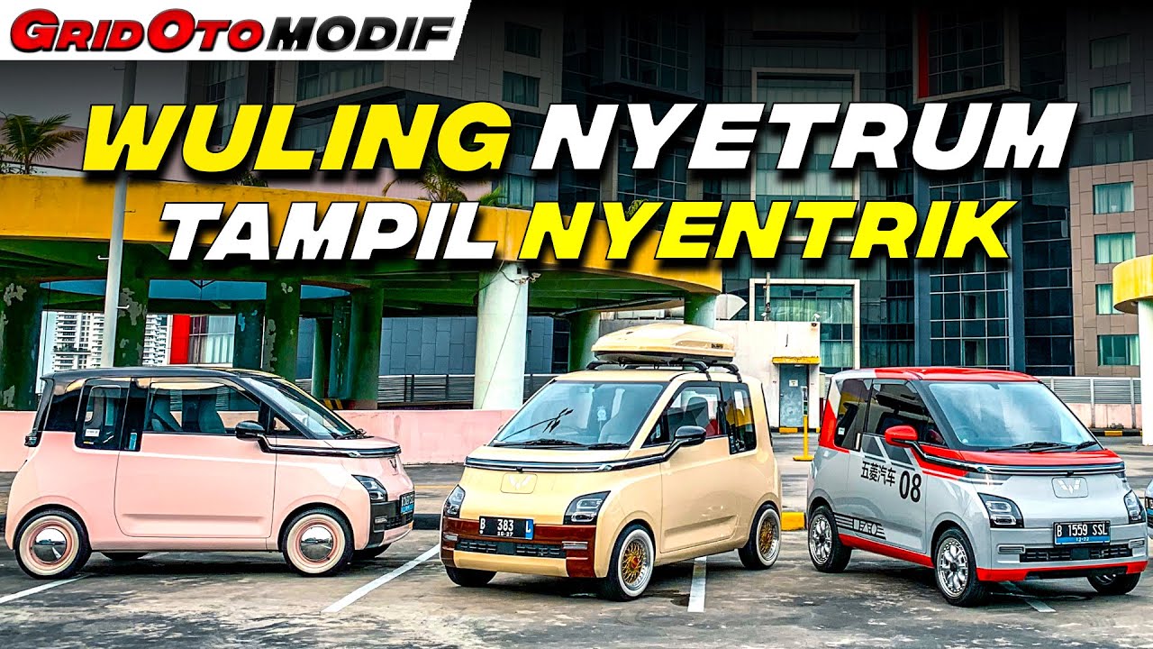 Serempak Pamer Modifikasi Mobil Listrik Wuling Air ev, Bikin Mata ...