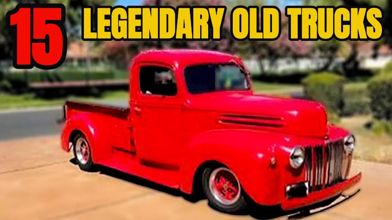 Built to Last: 15 Legendary Old Trucks Still Admired Today - YouTube