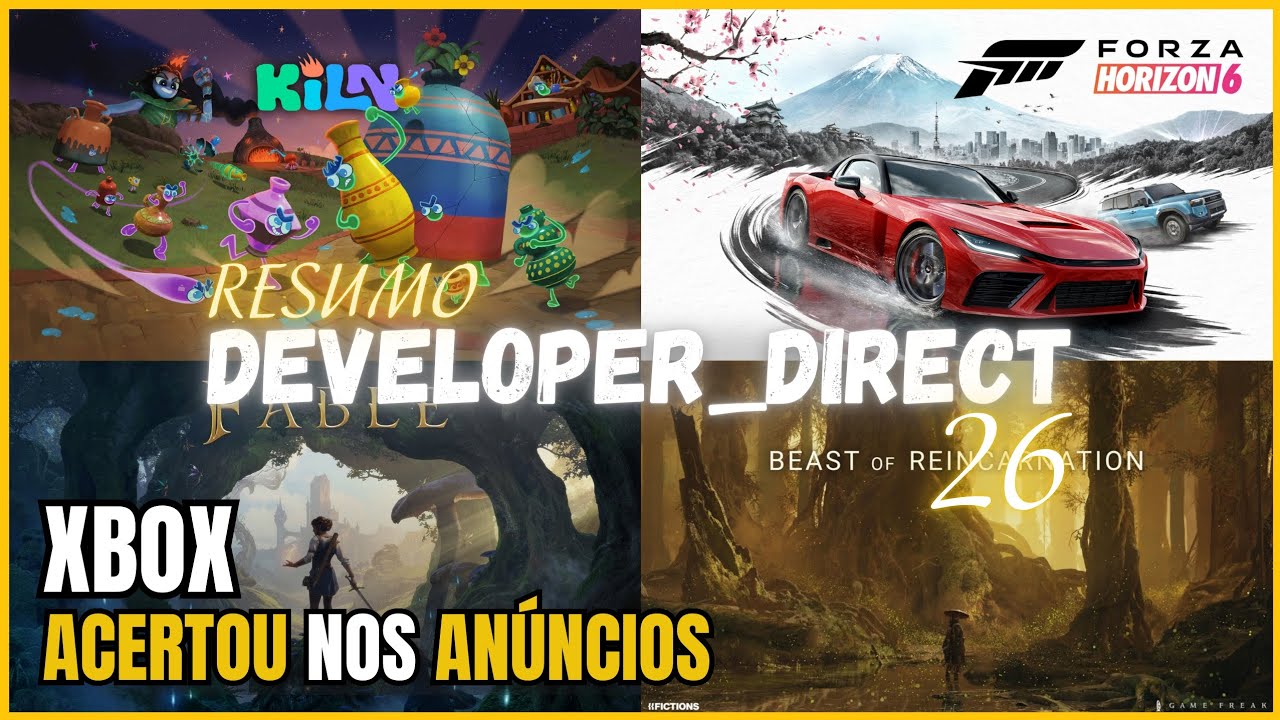 A XBOX ACERTOU! DEVELOPER DIRECT 26: FORZA no JAPÃO, FABLE e MUITO MAIS ...